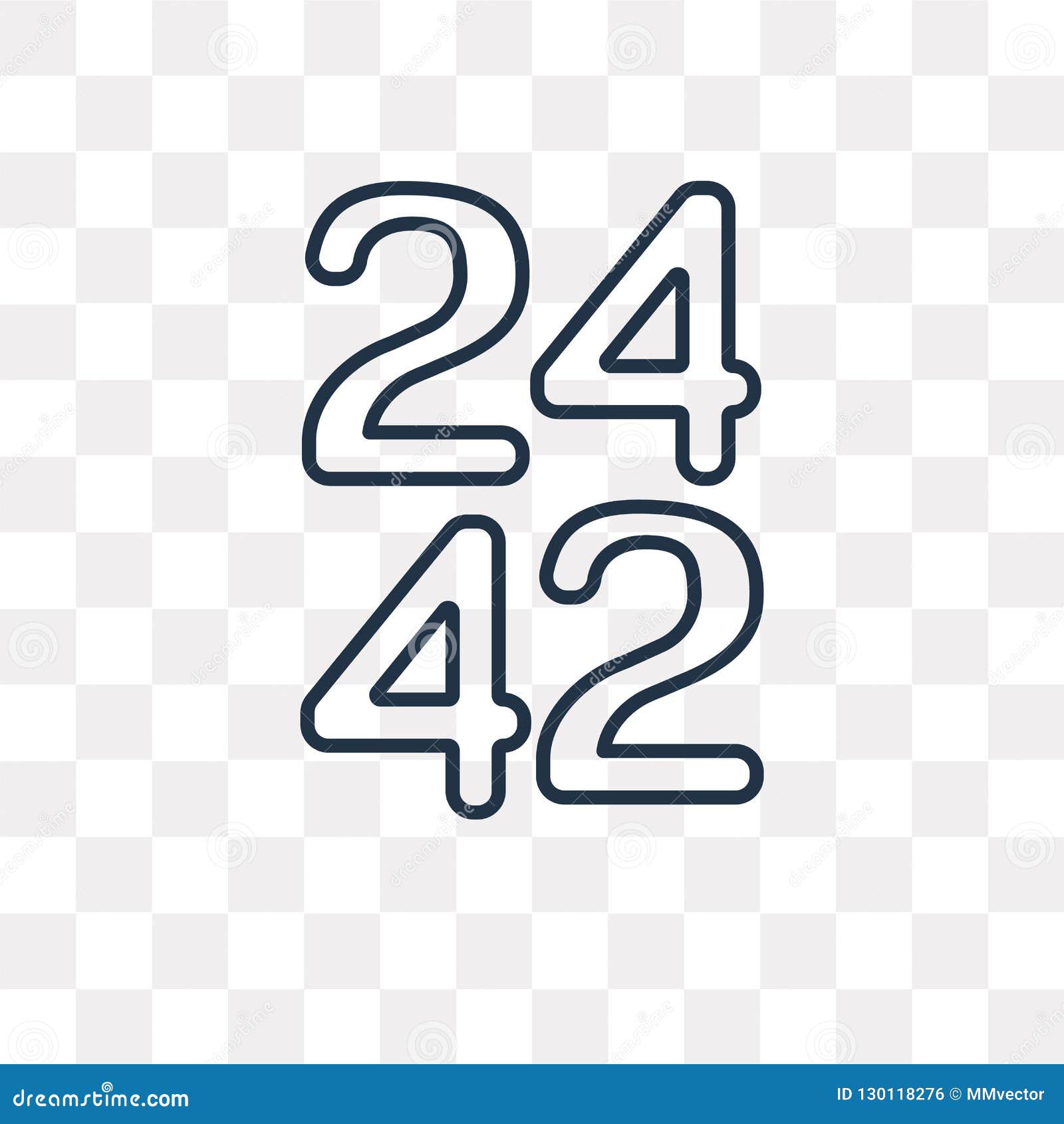 Binary Code Vector Icon Isolated on Transparent Background, Line Stock Vector - Illustration of ...