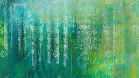 Binary Code Visualization that Evolves into Flowing Calligraphy with ...