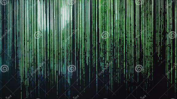 Binary Code Visualization that Evolves into Flowing Calligraphy with ...