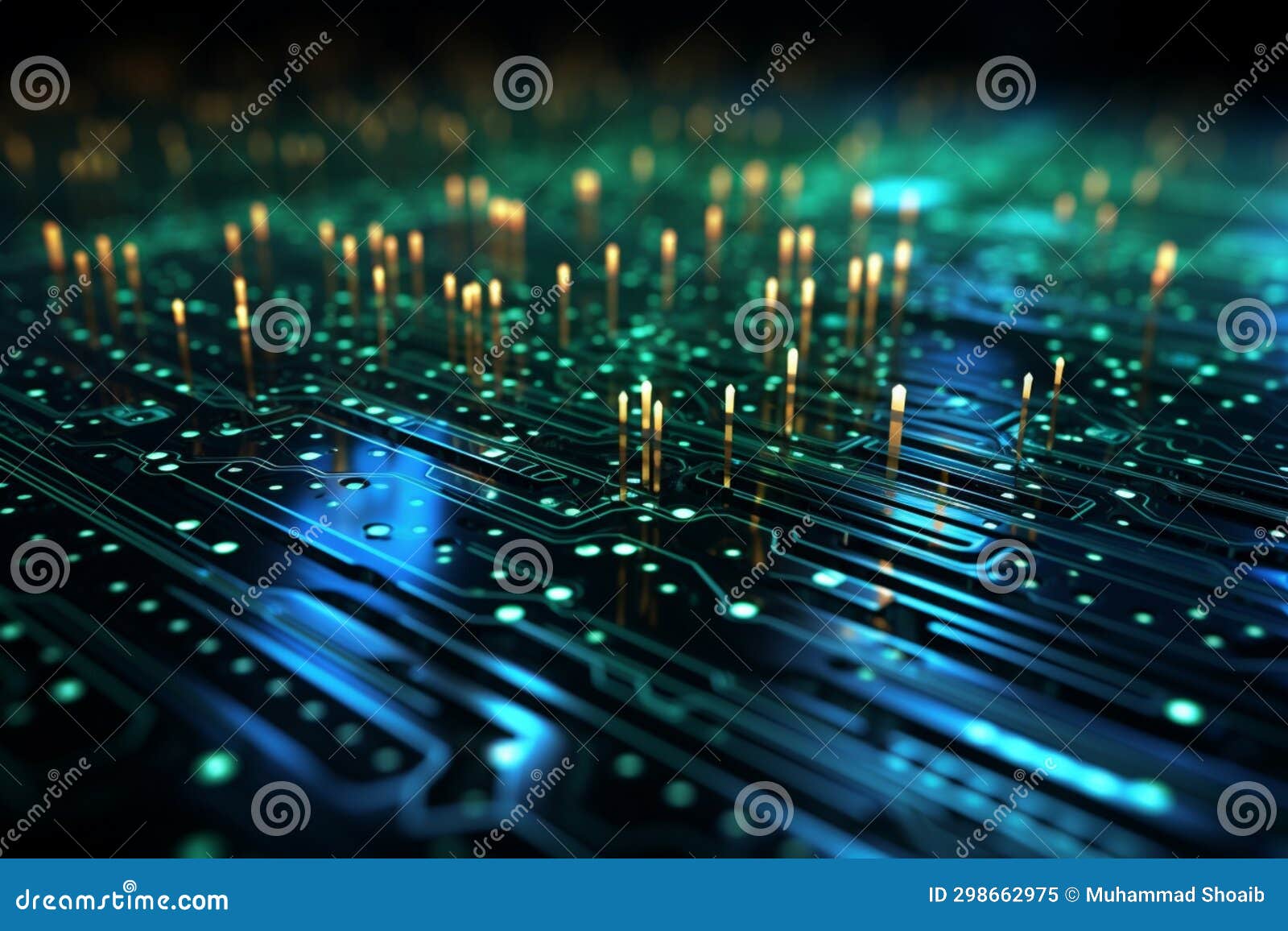 Binary Code Waves Depict Data Flow Digital Security in Internet ...