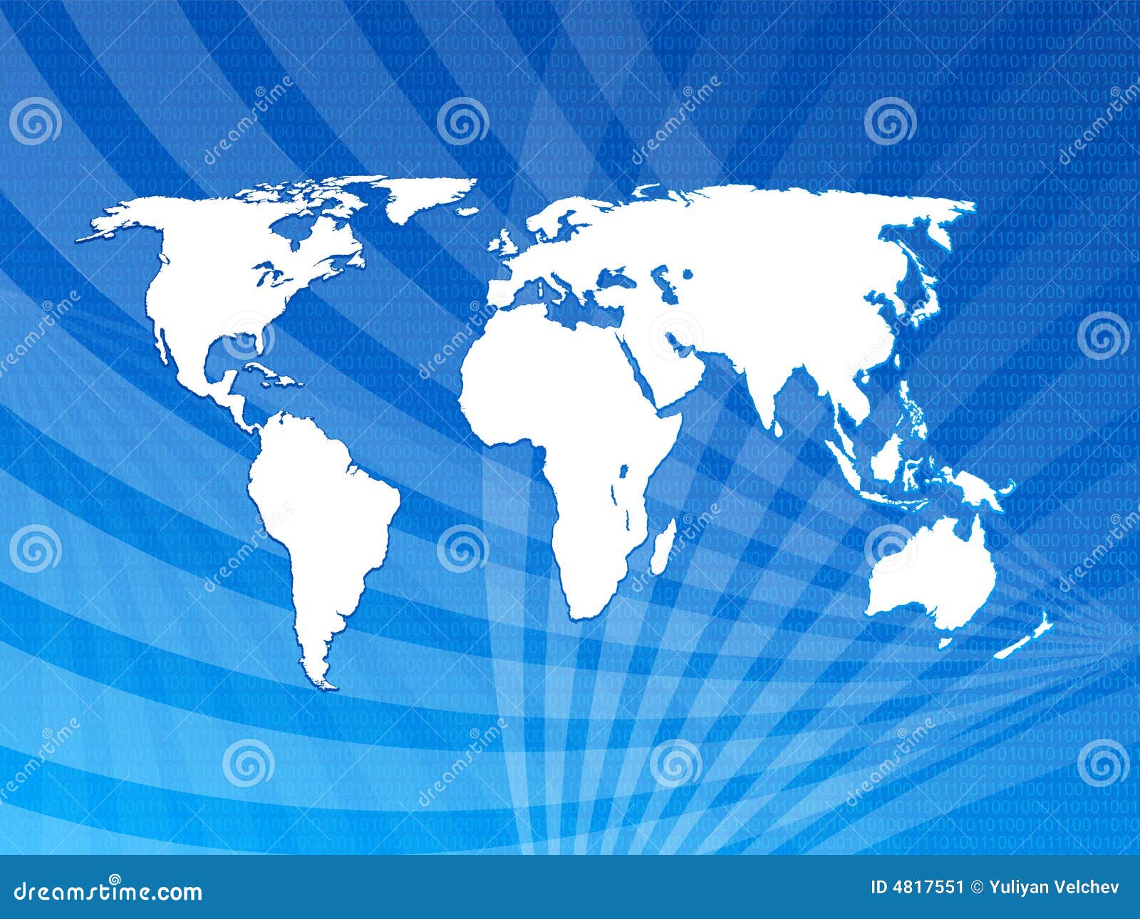 Binary Code with World Map Background Stock Illustration - Illustration ... Binary Code with World Map Background Stock Illustration - Illustration ...