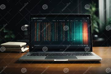 Binary Codes, Laptop, Programing, Codes Wallpaper Download Ai Generated ...