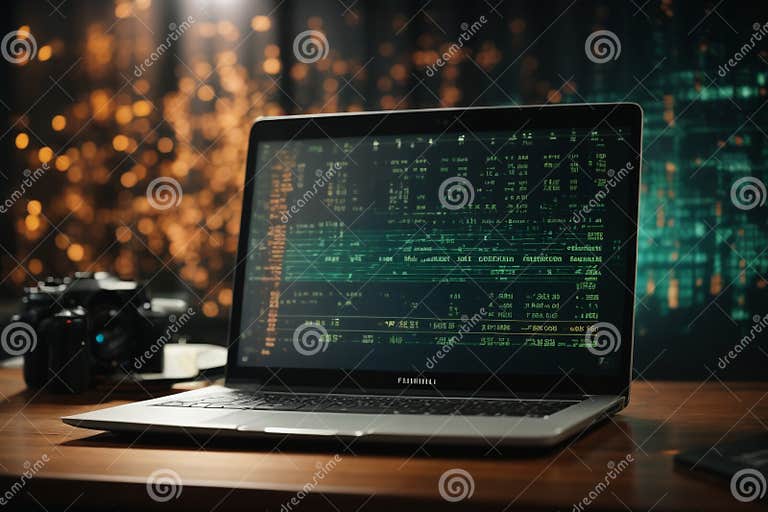 Binary Codes, Laptop, Programing, Codes Wallpaper Download Ai Generated ...