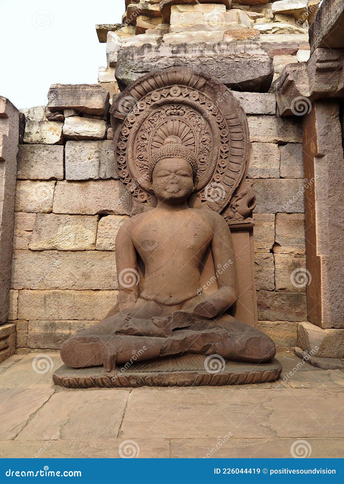 Temple 17 At Sanchi Buddhist Complex, One Of The Earliest Examples Of ...