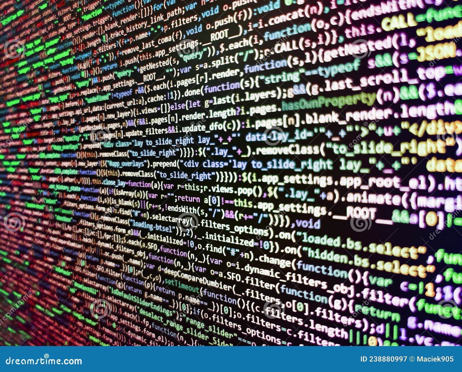 Binary Computer Code Background Abstract Code On Dark Background 0418