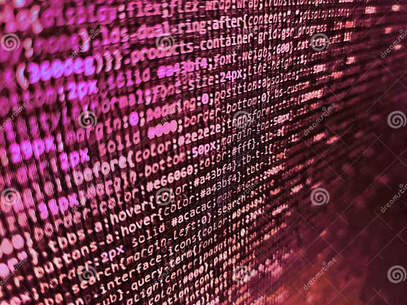 Binary Computer Code Background, Abstract. Computer Script Coding ...