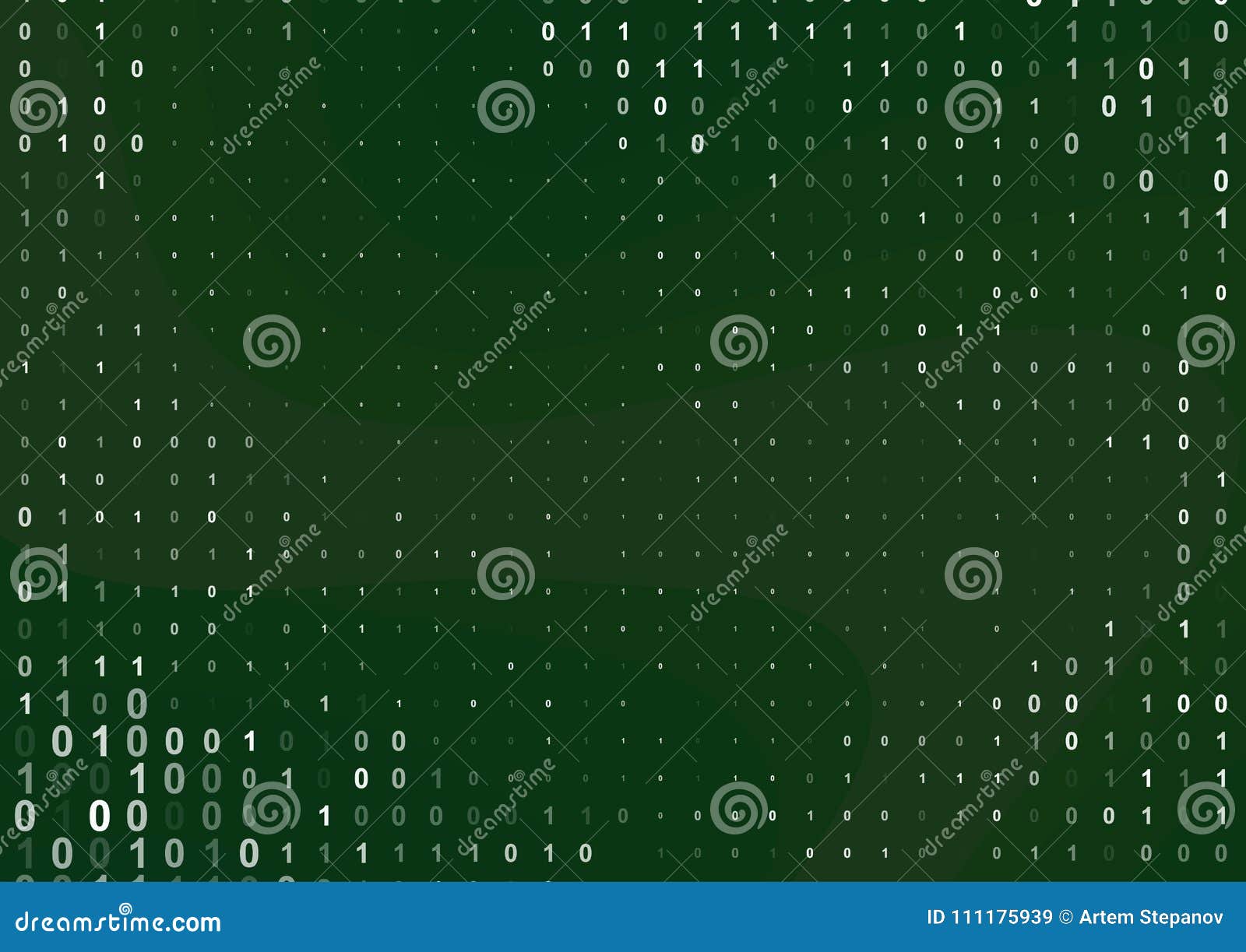 Binary Computer Code Background Stock Vector - Illustration of ...