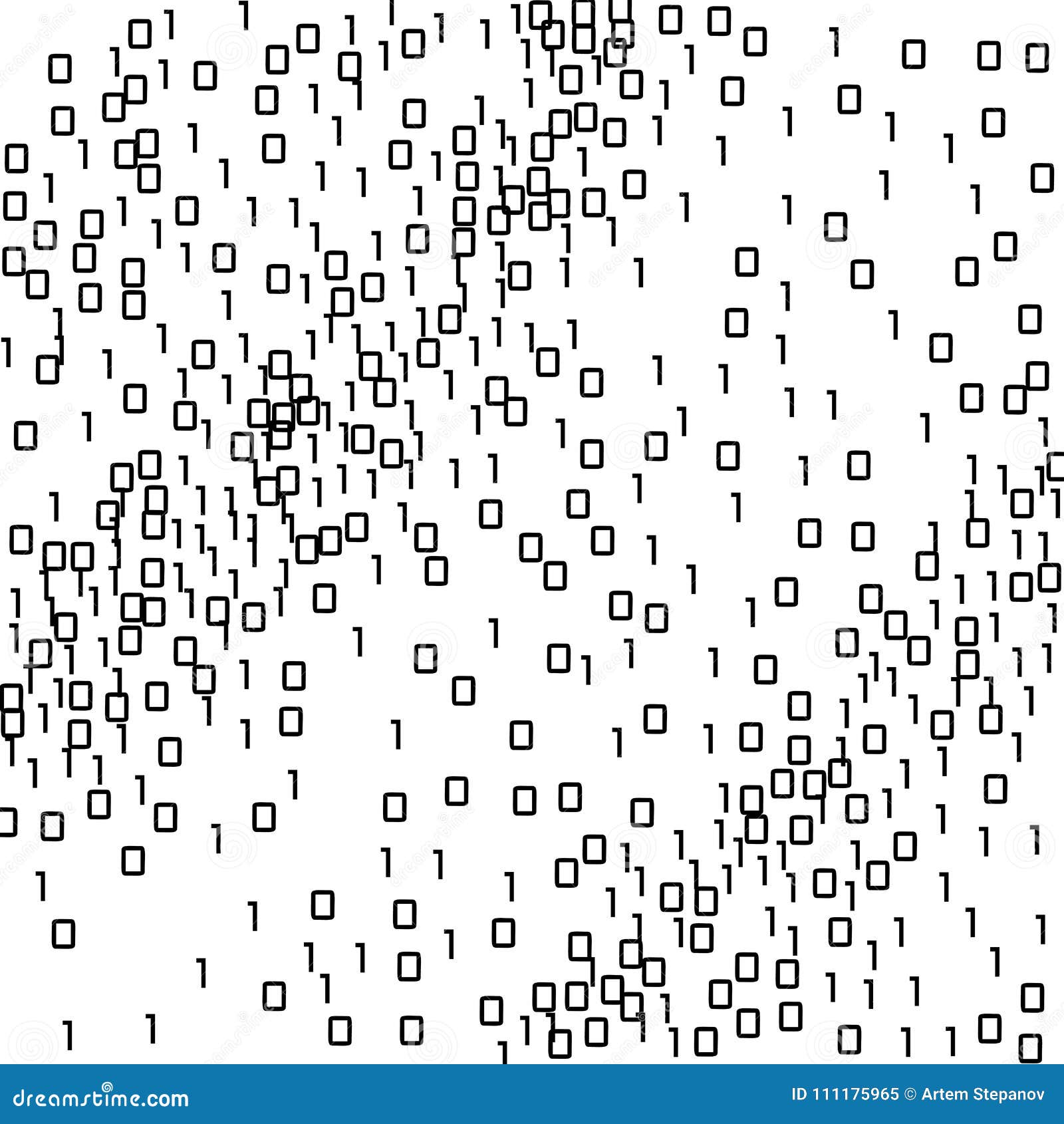 Binary Computer Code Background Stock Vector Illustration Of 6257
