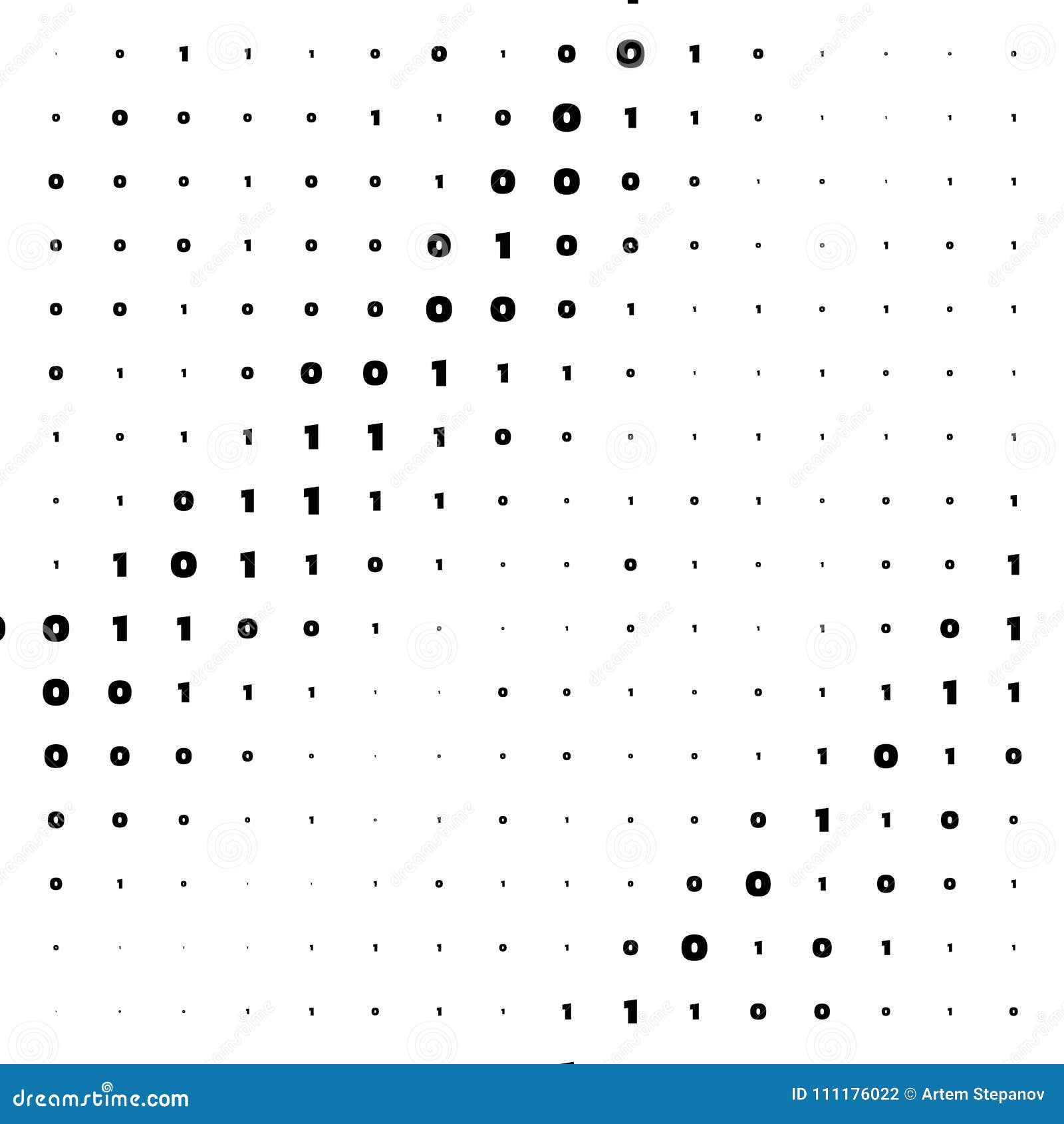 Binary Computer Code Background Stock Vector - Illustration of code ...