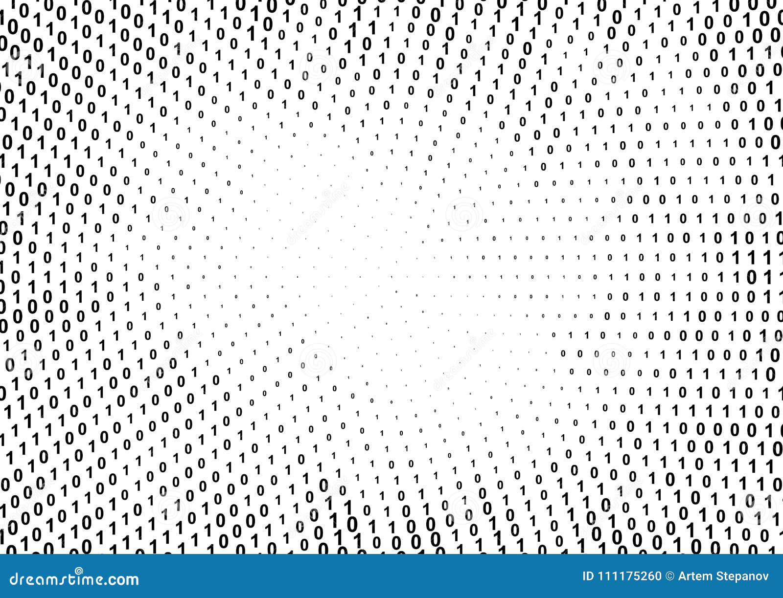 Binary Code Halftone Pattern Stock Illustrations – 297 Binary Code ...