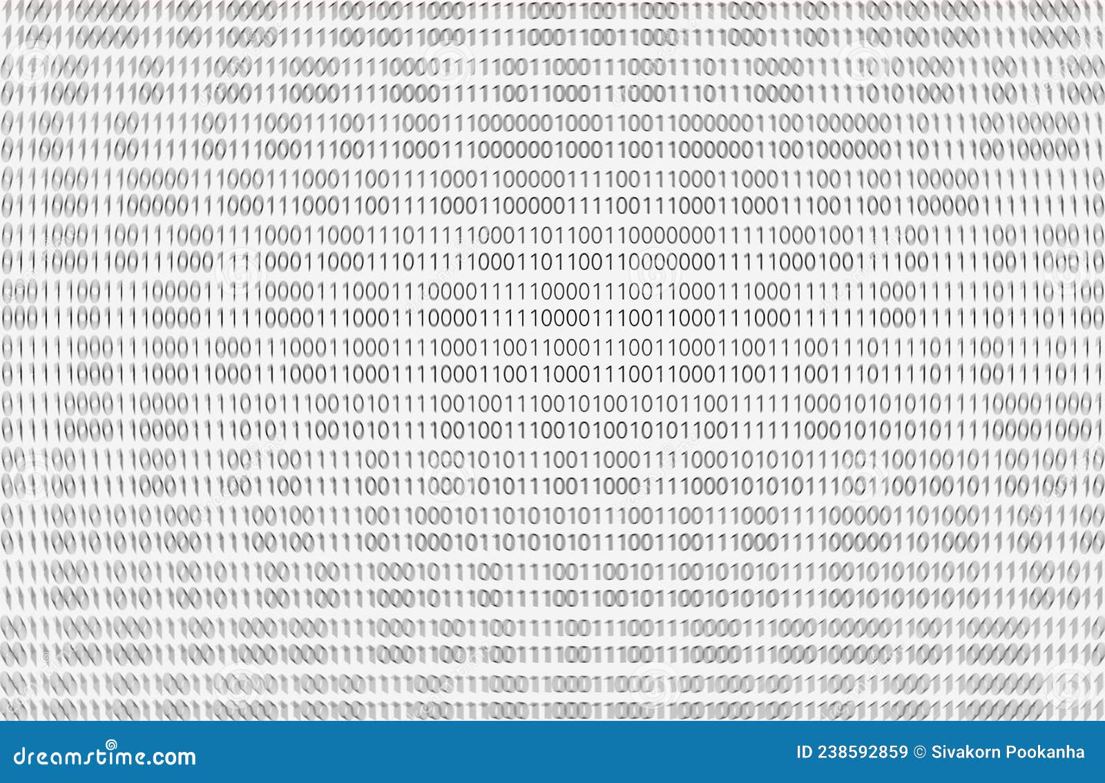 Binary Computer Code Number 01 Blur for Programming on the Network of ...