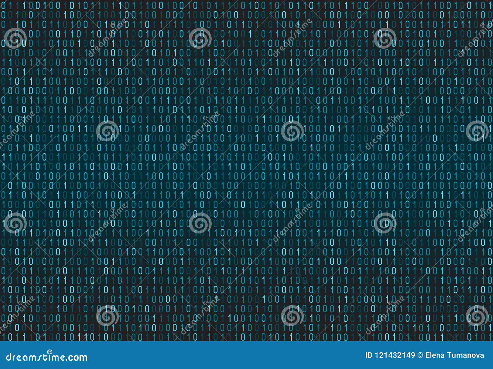 Binary Code Pattern Seamless Black Stock Illustrations – 1,246 Binary ...