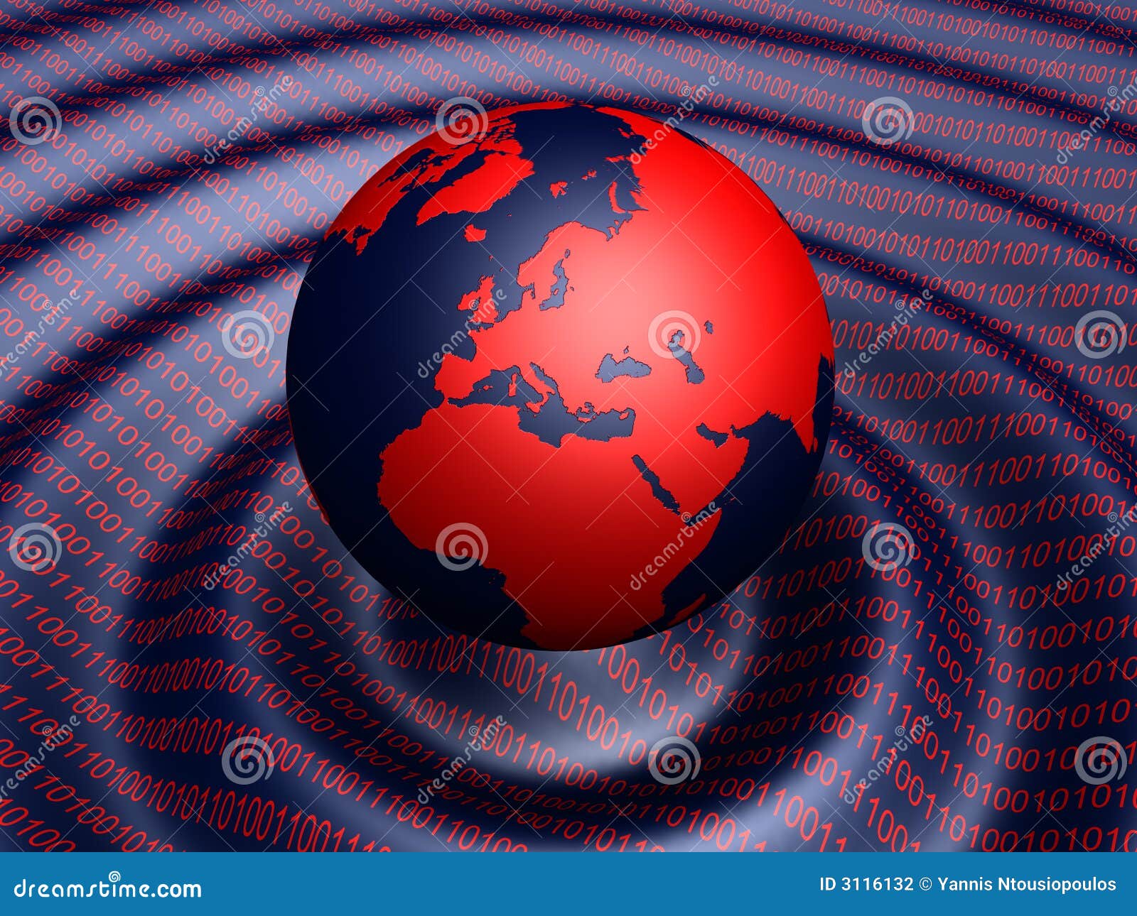 Binary Earth Picture. Image: 3116132