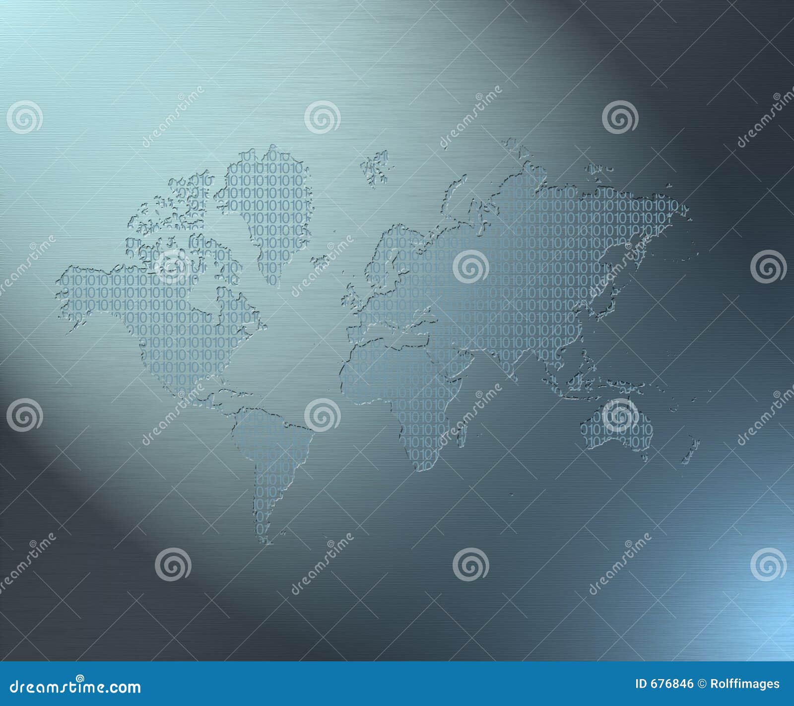Binary Earth 5 stock illustration. Illustration of information - 676846