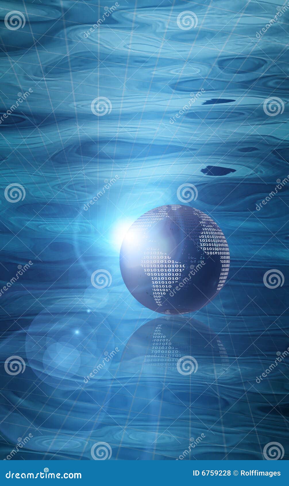 Binary earth stock illustration. Illustration of global - 6759228