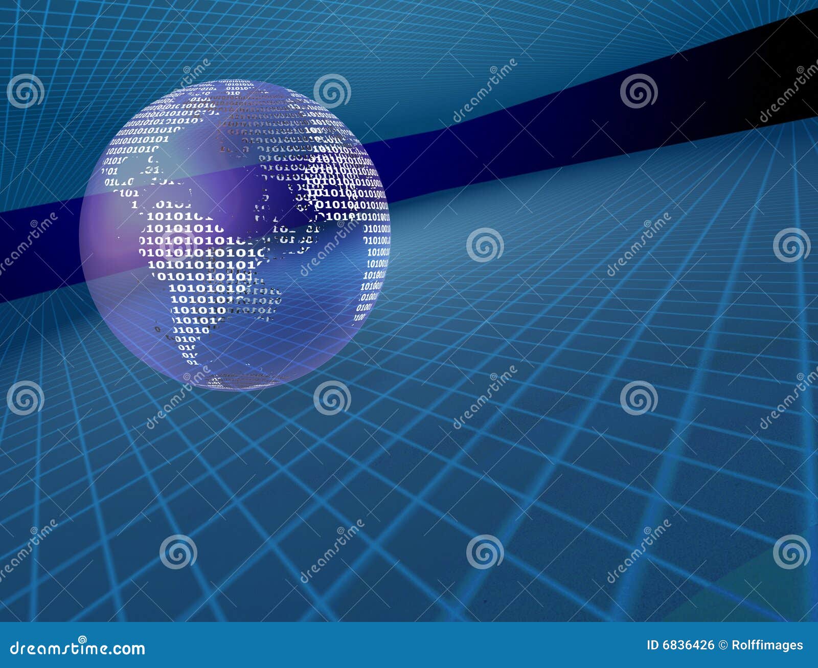 Binary Earth stock illustration. Illustration of exports - 6836426