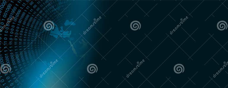 Binary Matrix Code on the Screen. Numbers of the Computer Matrix. the Concept of Coding,circuit ...