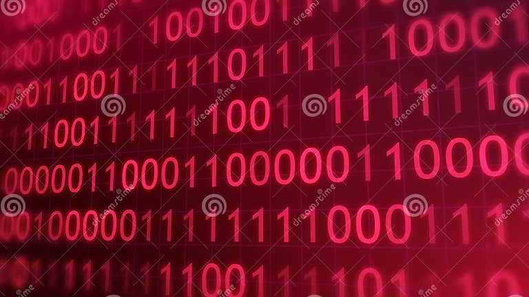 BINARY MOVING HORIZONTAL BG CODING PROGRAMMING BG HACKER SCREEN Stock ...