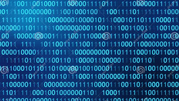 BINARY MOVING HORIZONTAL BG CODING PROGRAMMING BG HACKER SCREEN Stock ...