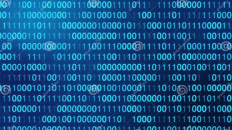 BINARY MOVING HORIZONTAL BG CODING PROGRAMMING BG HACKER SCREEN Stock ...