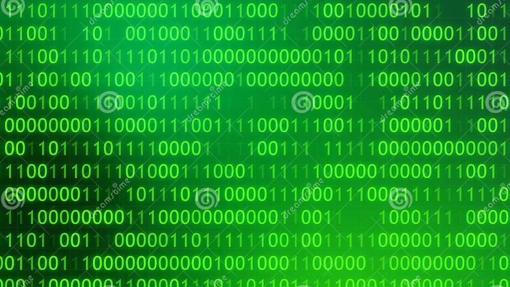 BINARY MOVING HORIZONTAL BG CODING PROGRAMMING BG HACKER SCREEN SCIFI ...