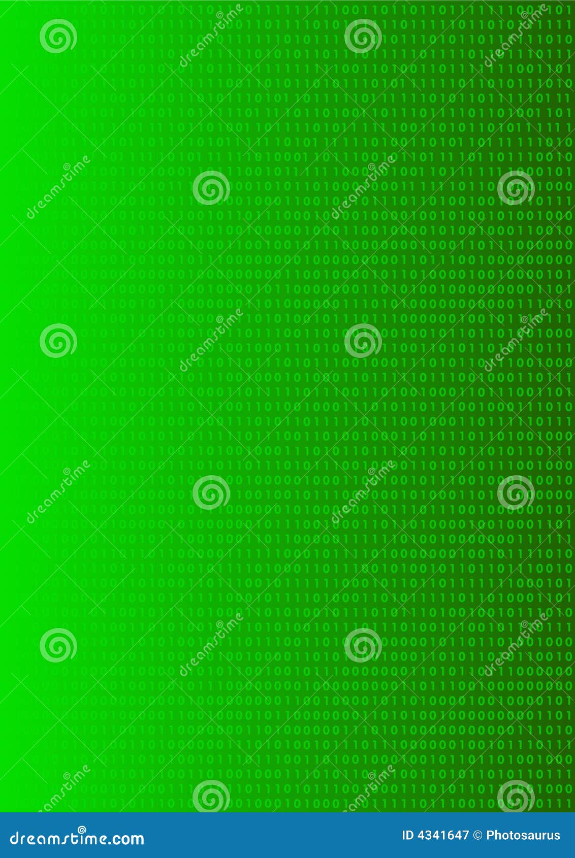 Binary numbers background stock vector. Illustration of copy - 4341647