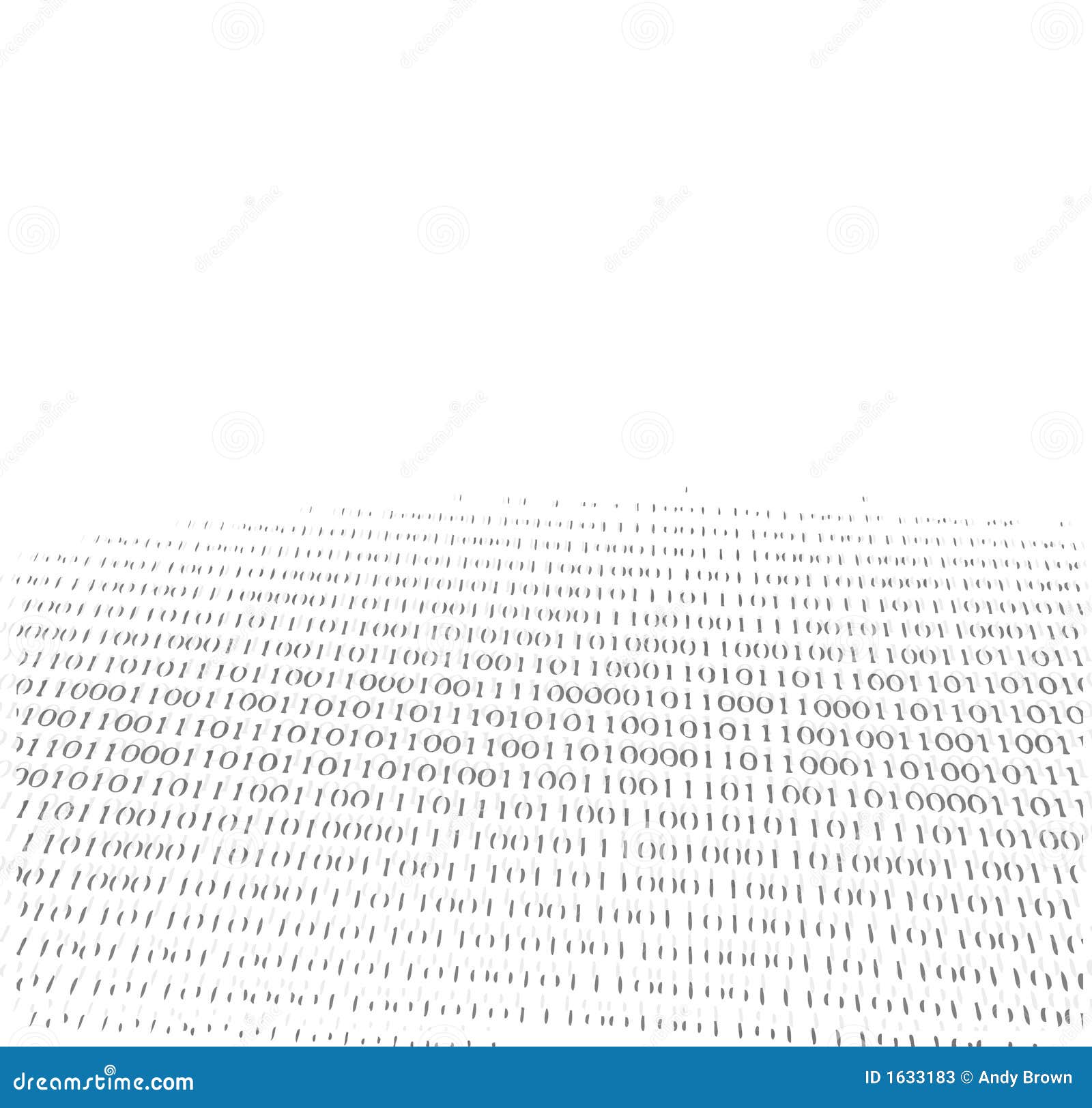 Binary Numbers Fading Into The Background. Stock Illustration ... Binary Numbers Fading Into The Background. Stock Illustration ...