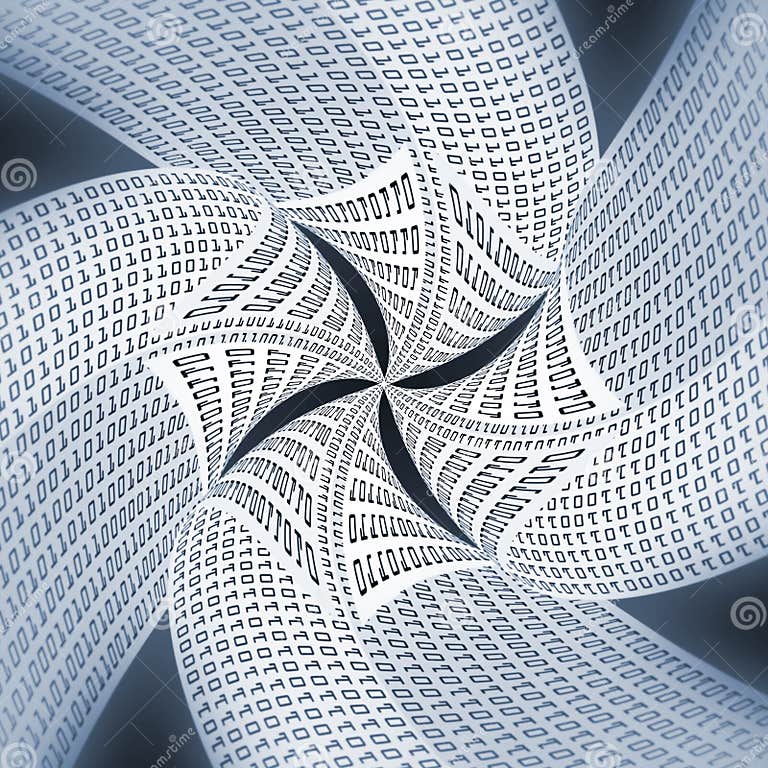 Binary rose stock illustration. Illustration of flower - 7068163