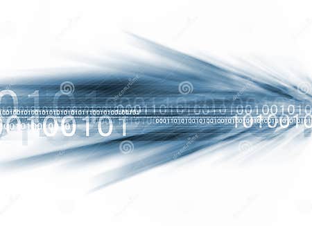 Binary stream stock illustration. Illustration of development - 10310858