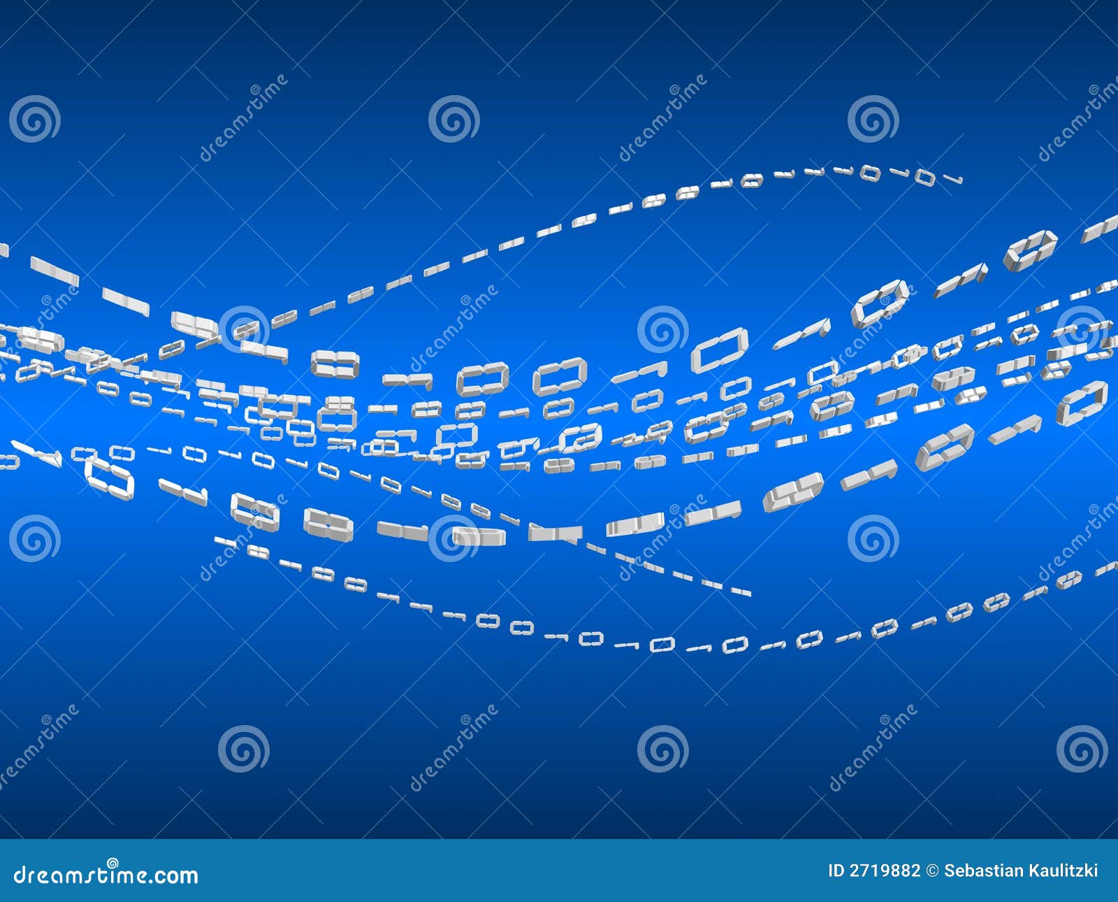 Binary stream stock illustration. Illustration of machine - 2719882