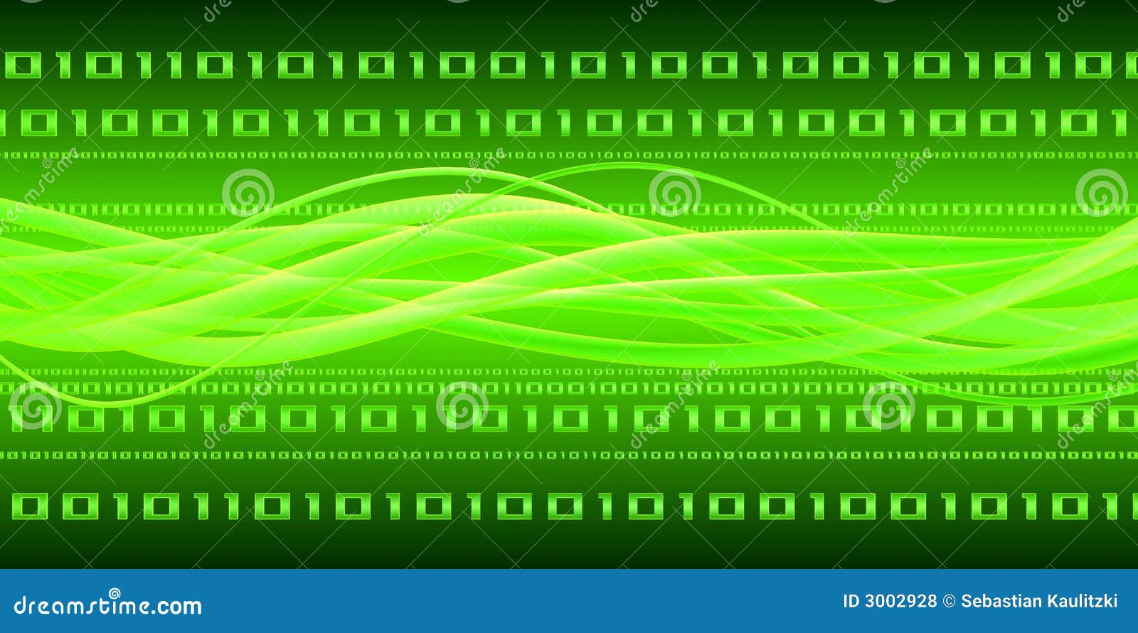 Binary stream stock illustration. Illustration of conceptual - 3002928