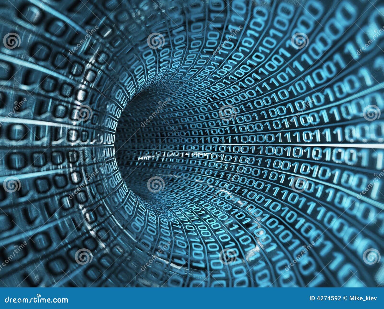 Binary stream stock illustration. Illustration of generated - 4274592