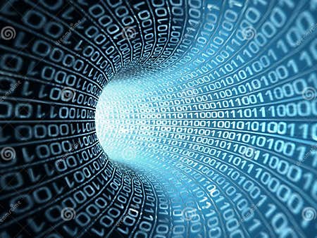 Binary stream stock image. Image of data, global, design - 4365241