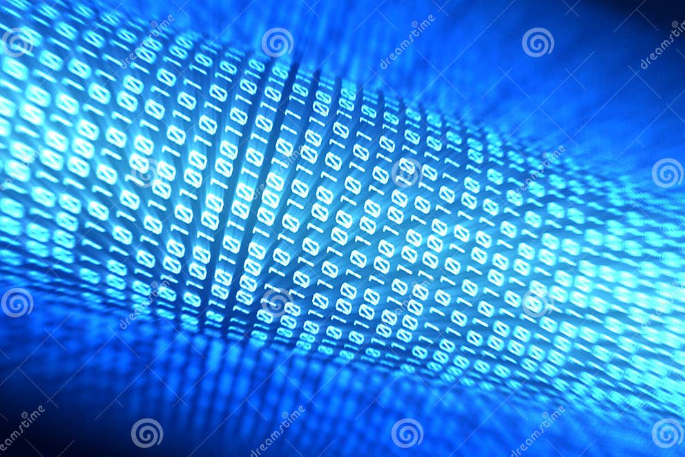Binary stream stock photo. Image of concepts, connection - 4365250