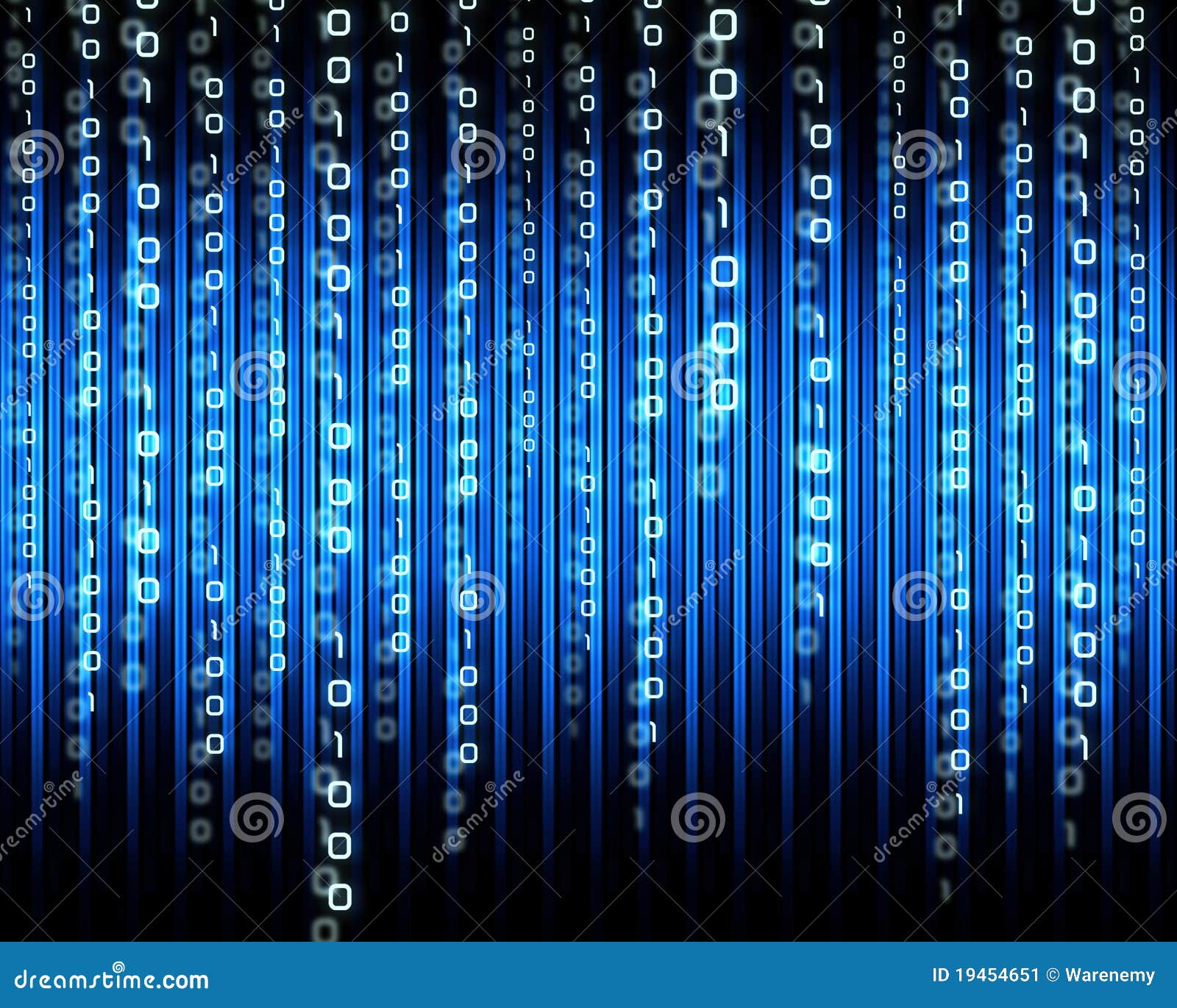 Binary tech stock illustration. Illustration of lines - 19454651