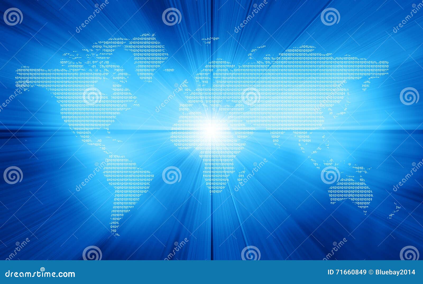 Binary world stock illustration. Illustration of multinational - 71660849