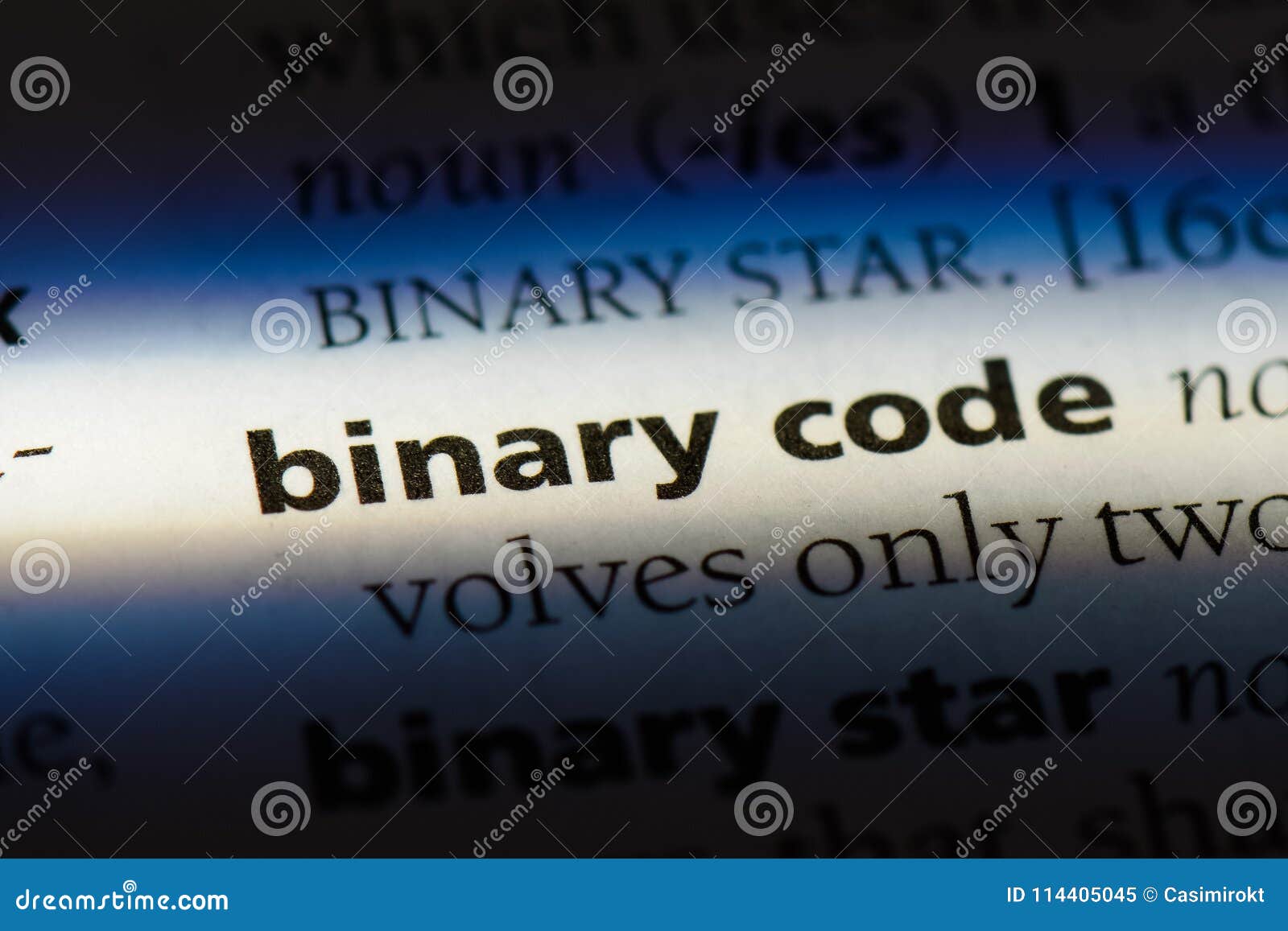Binarycode stock image. Image of isolated, page, text - 114405045