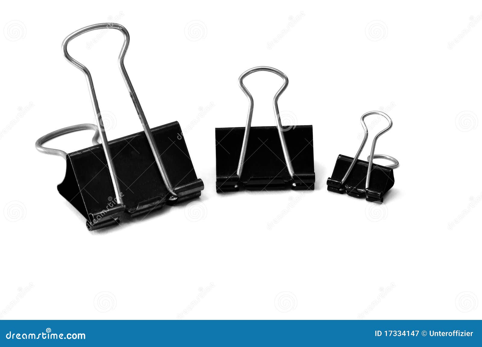 Binder Clips stock image. Image of fold, bind, stationery - 17334147