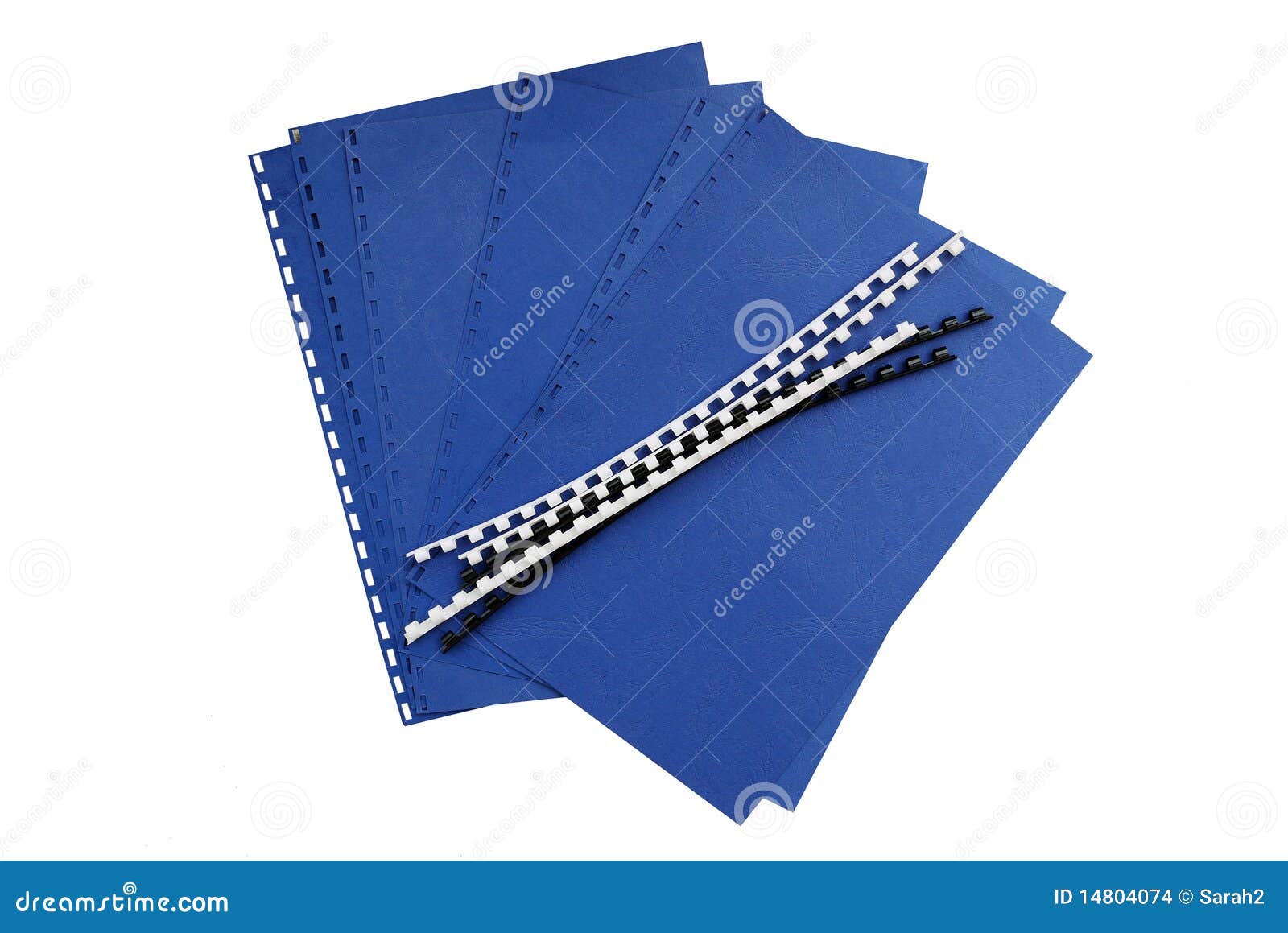 Binder components - blue stock photo. Image of white - 14804074