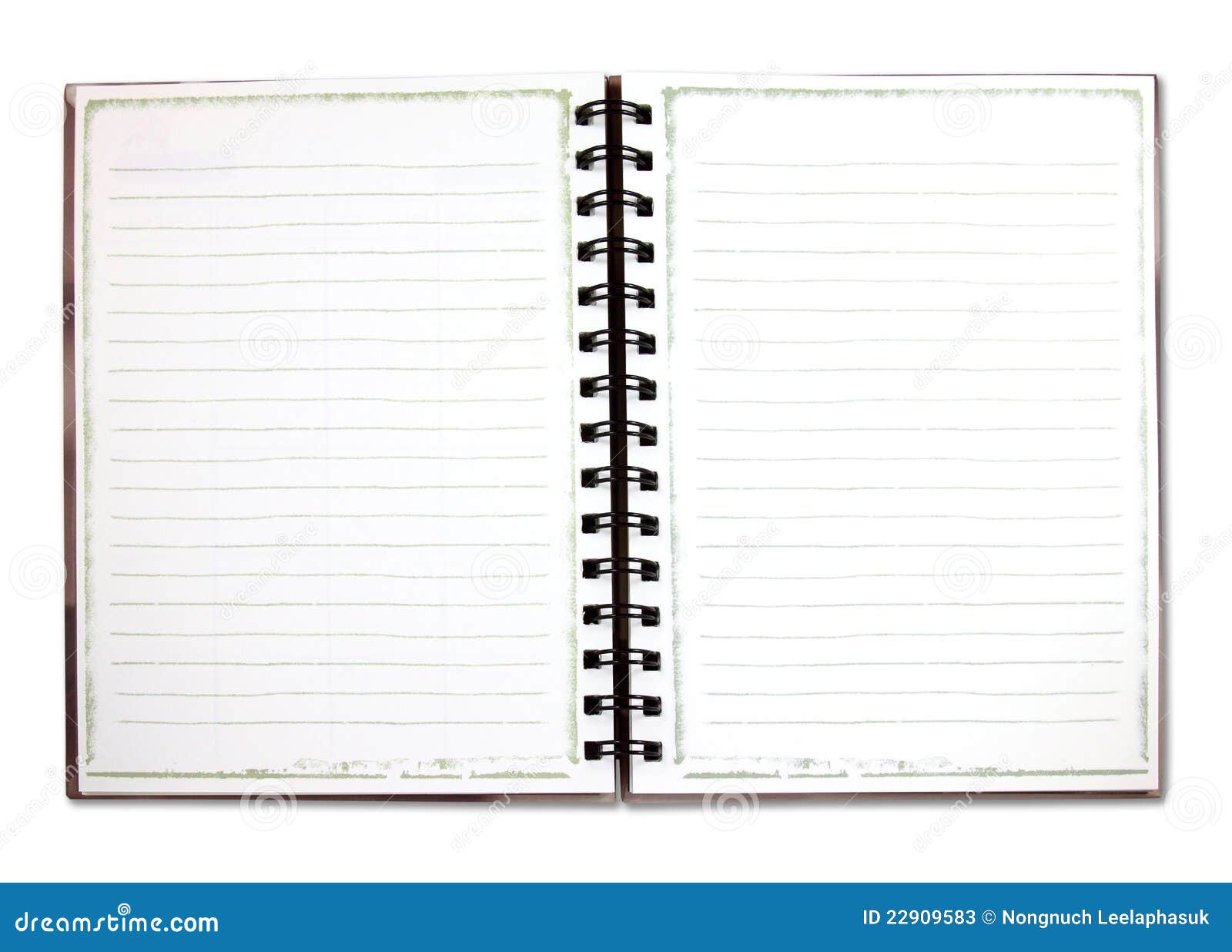Binder notebook isolated stock image. Image of open, note - 22909583