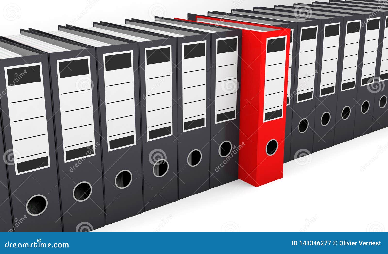 Binder Ring Binder Office Supplies Stock Image - Image of file ...