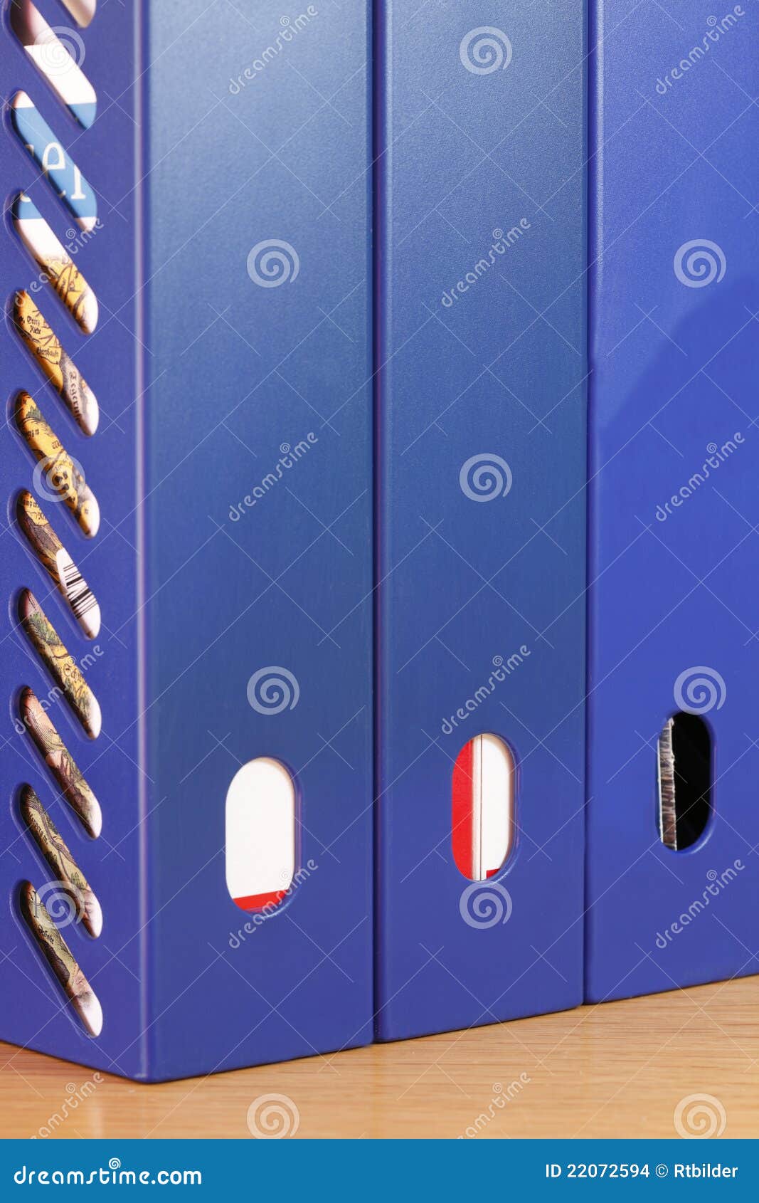 Binders stock photo. Image of corporate, blank, clip - 22072594