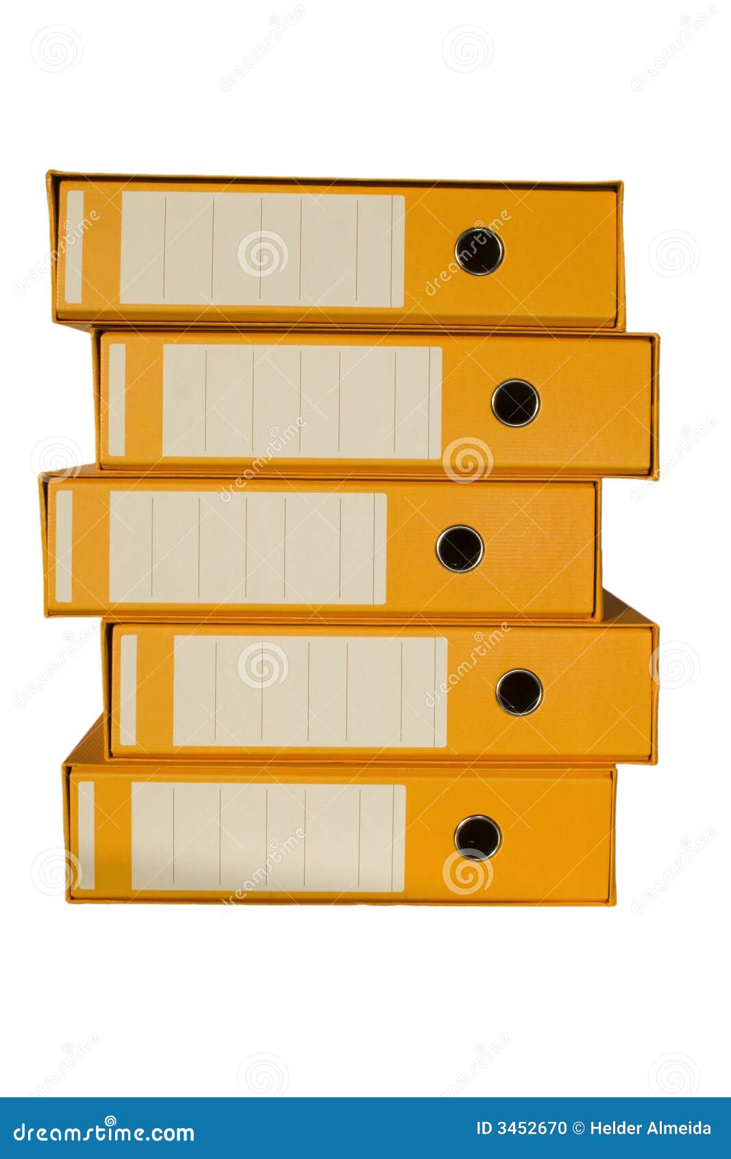 Binders stock photo. Image of information, archiving, supplies - 3452670