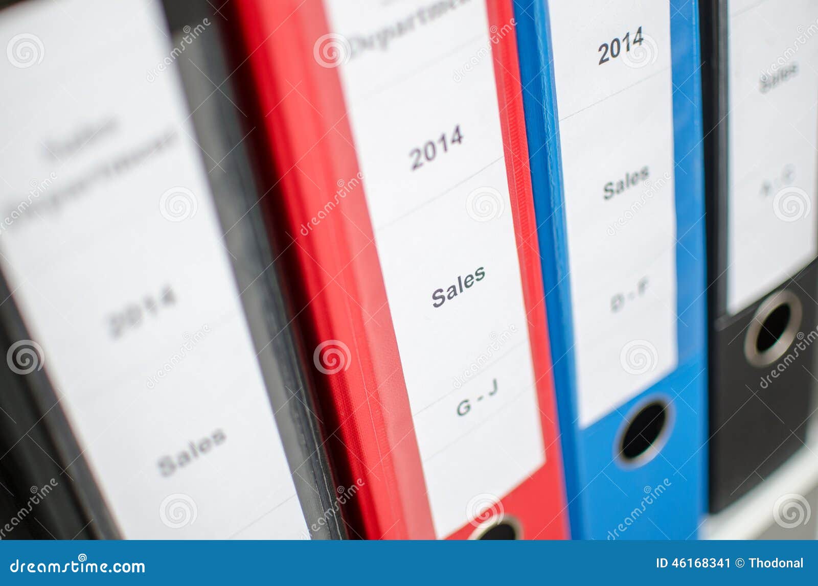 Binders stock image. Image of bureaucracy, finance, bookkeeping - 46168341