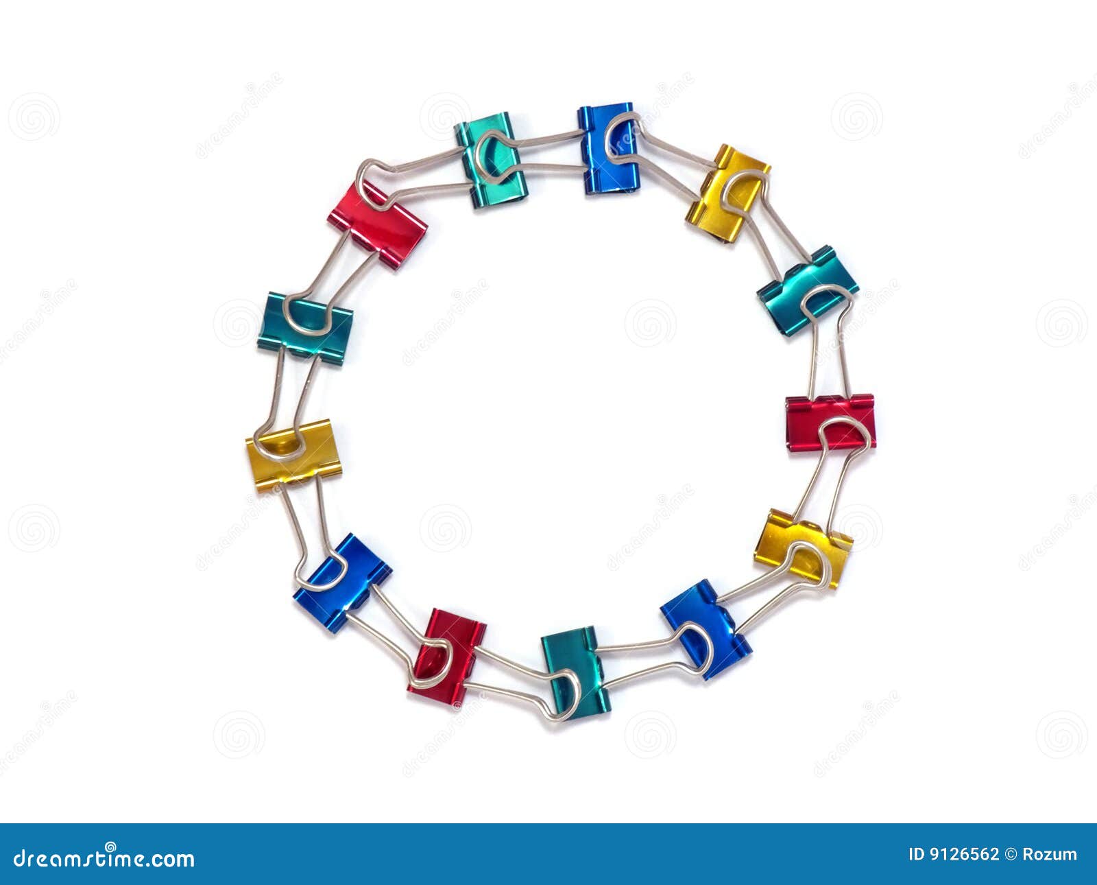 Binders on circle stock photo. Image of apex, abstraction - 9126562