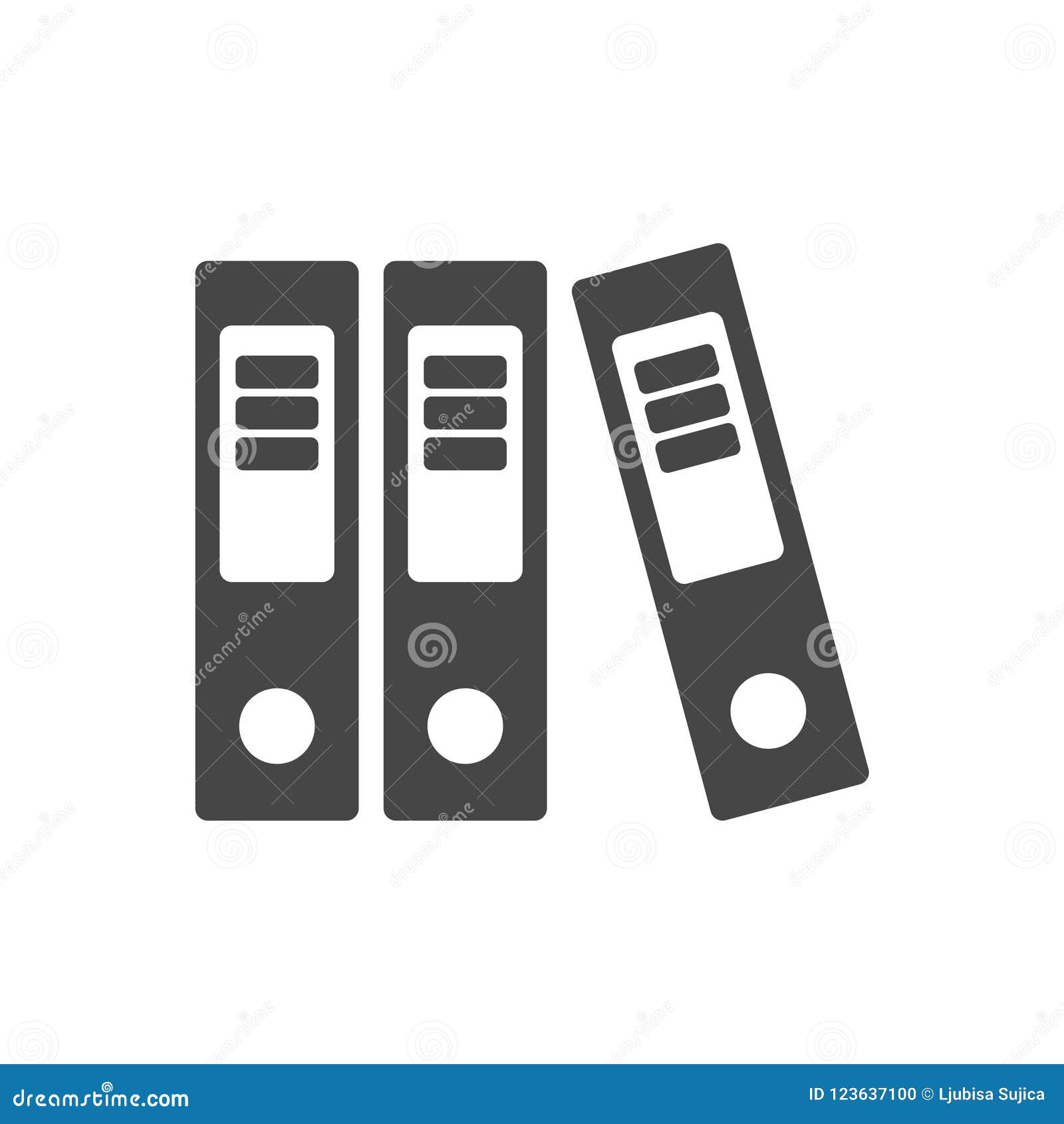 Binders Icon Vector, Archive Folders Vector Icon Stock Vector ... Binders Icon Vector, Archive Folders Vector Icon Stock Vector ...