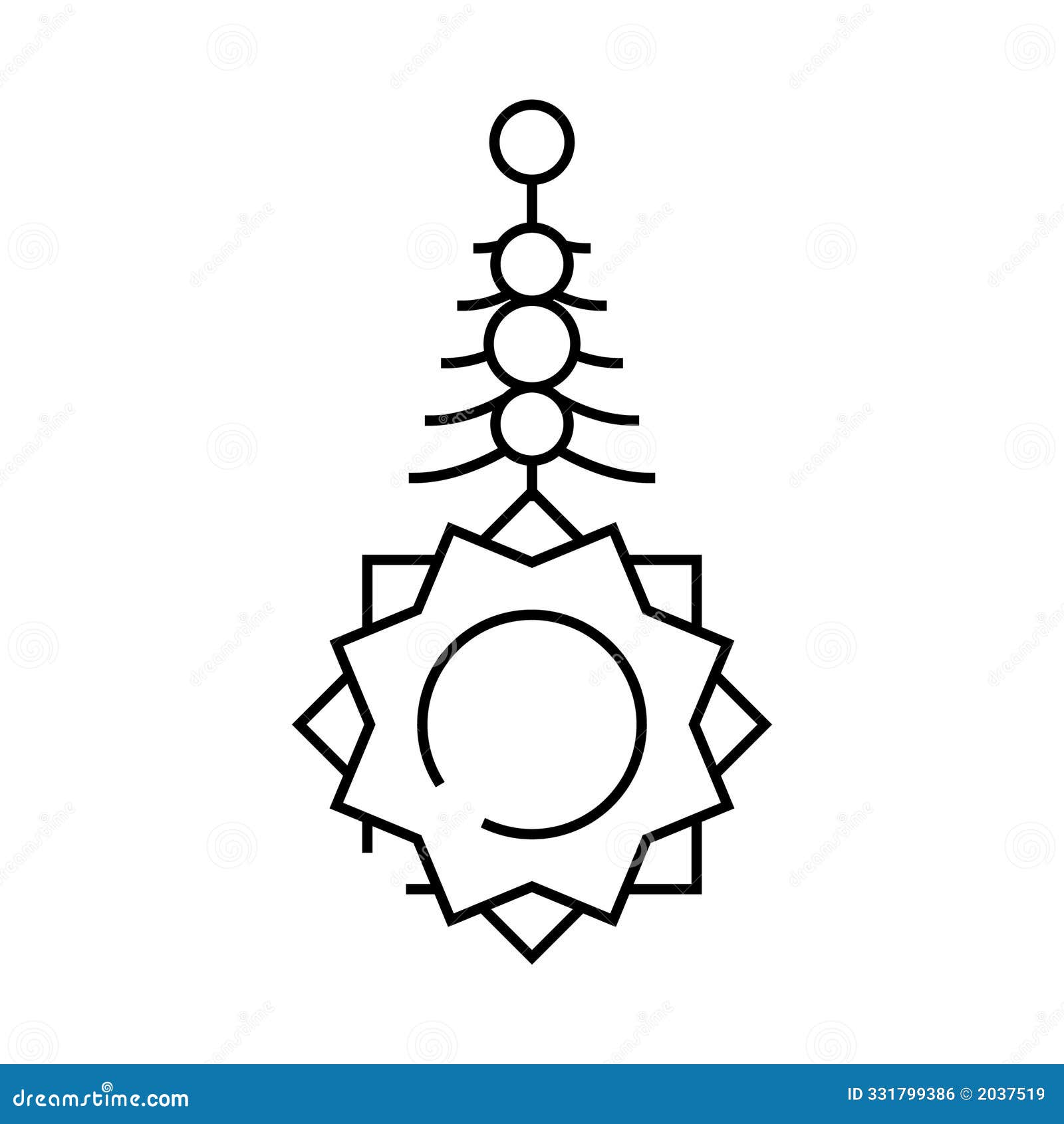Bindi Vector Icon Isolated On Transparent Background, Bindi Tra ...