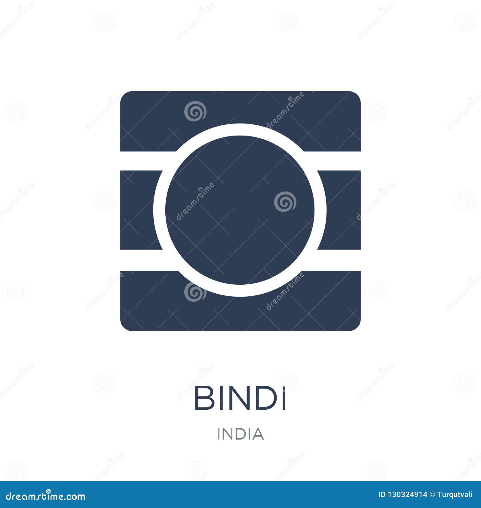 Bindi Transparent Icon. Bindi Symbol Design From India Collection ...