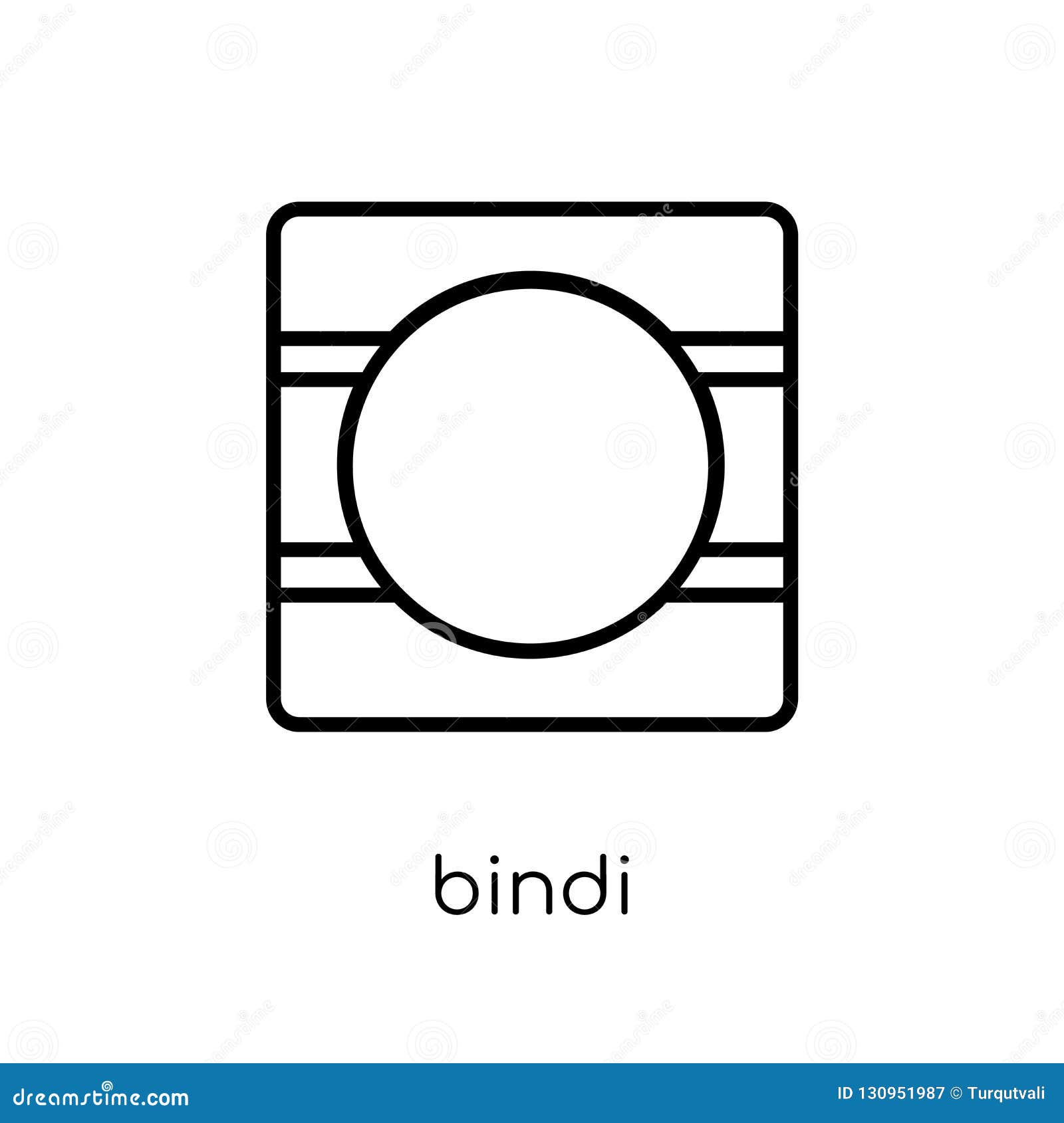 Bindi Transparent Icon. Bindi Symbol Design From India Collection ...