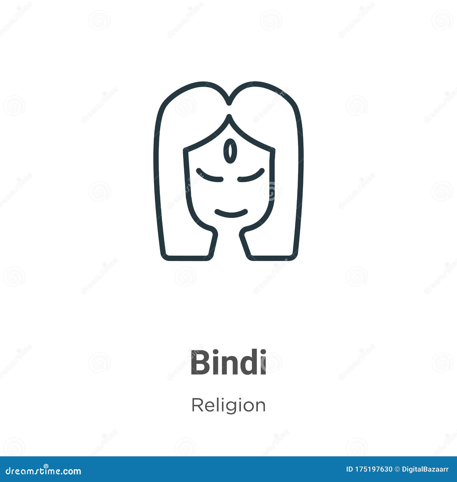 Bindi Transparent Icon. Bindi Symbol Design From India Collection ...